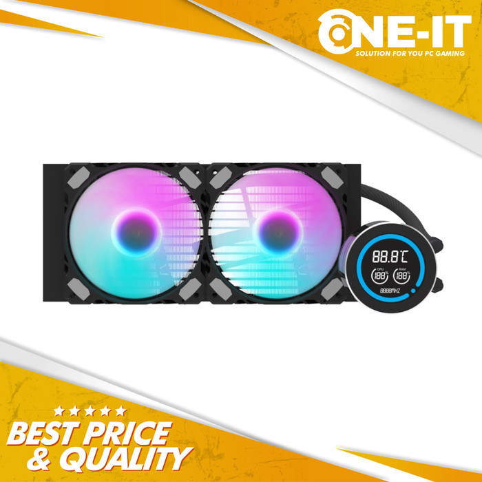 Jual darkFlash NEBULA DN240D Liquid CPU Cooler Black | Shopee Indonesia