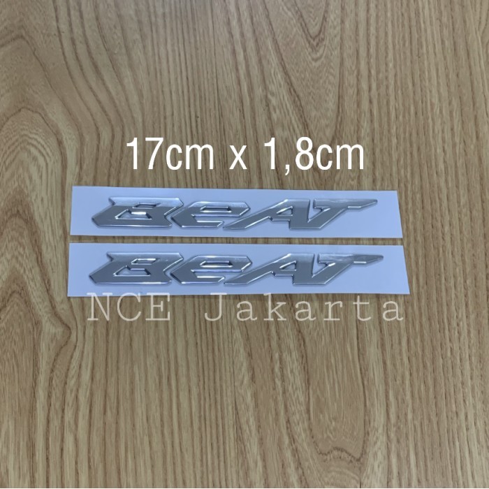 Jual [New Assesoris Motor] EMBLEM LOGO BEAT FI ESP 2020 CHROOME - 1 PCS ...