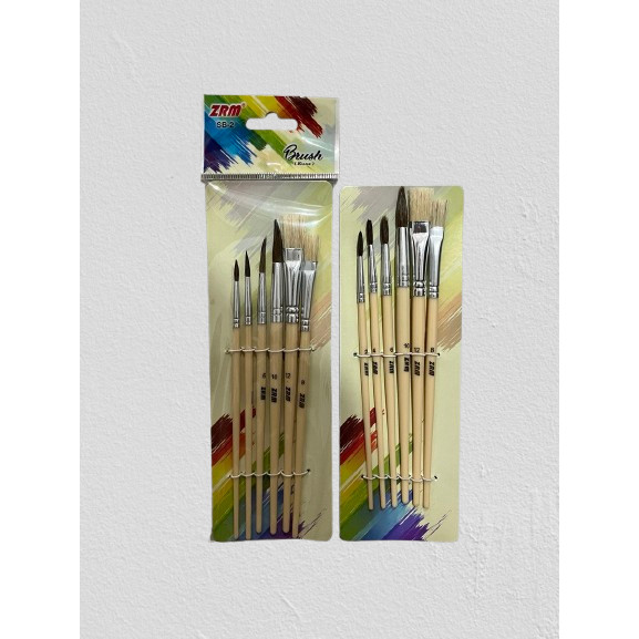 Jual Kuas Lukis ZRM SB-2 (1 Set) | Shopee Indonesia