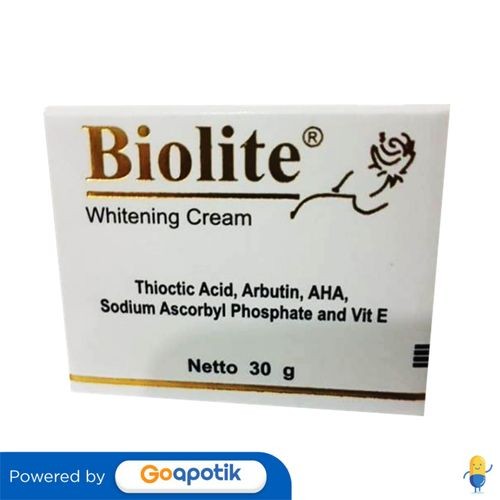 Jual Biolite Cream Isi 30 Gram Tube | Shopee Indonesia