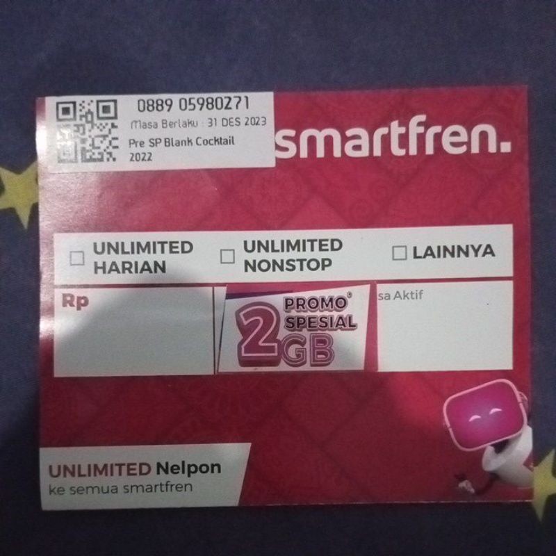 Jual perdana Smartfren aktif 2gb nonstop SUDAH AKTIF KK KTP SUDAH REGISTRASI | Shopee Indonesia