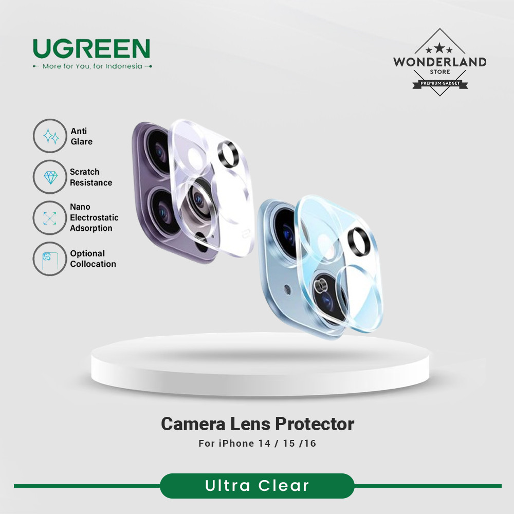 Jual UGREEN Premium HD Lens Camera for iPhone 14/15/16 Pro Pro Max Ultra Anti Refleksi ...