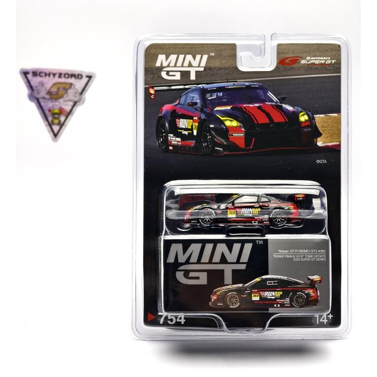 Jual Mini GT 754 Super GT Series Nissan GT-R NISMO GT3 #360 RUNUP ...
