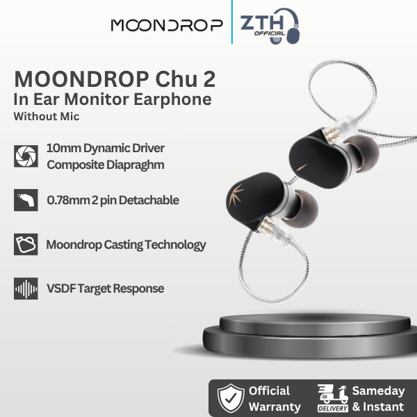 Jual Moondrop CHU2 / CHU 2 / CHU II Dynamic Driver in Ear Monitor ...
