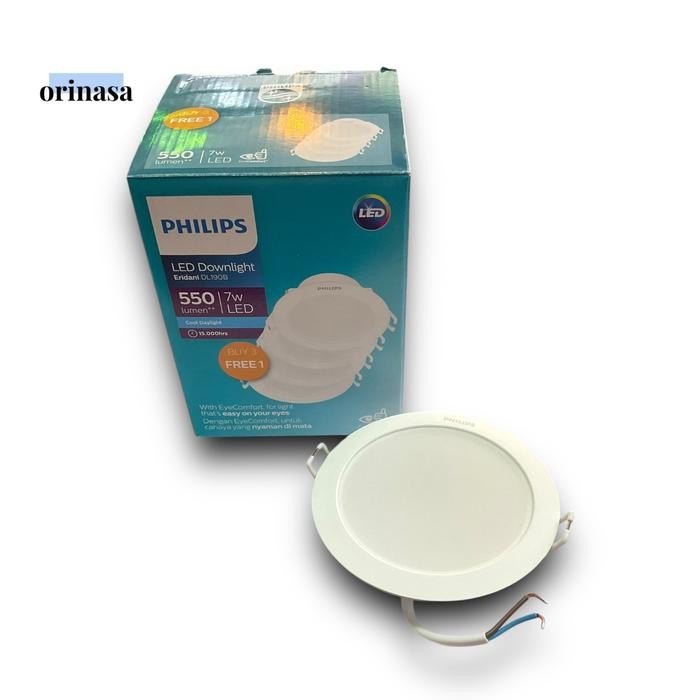 Jual Lampu Downlight LED Philips Eridani Multipack Isi 4 DL190B 7W 7 Watt Eceran Satuan | Shopee ...
