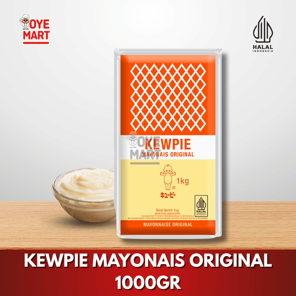 Jual KEWPIE MAYONAIS ORIGINAL 1000GR / KEWPIE MAYO / MAYONAISE | Shopee Indonesia