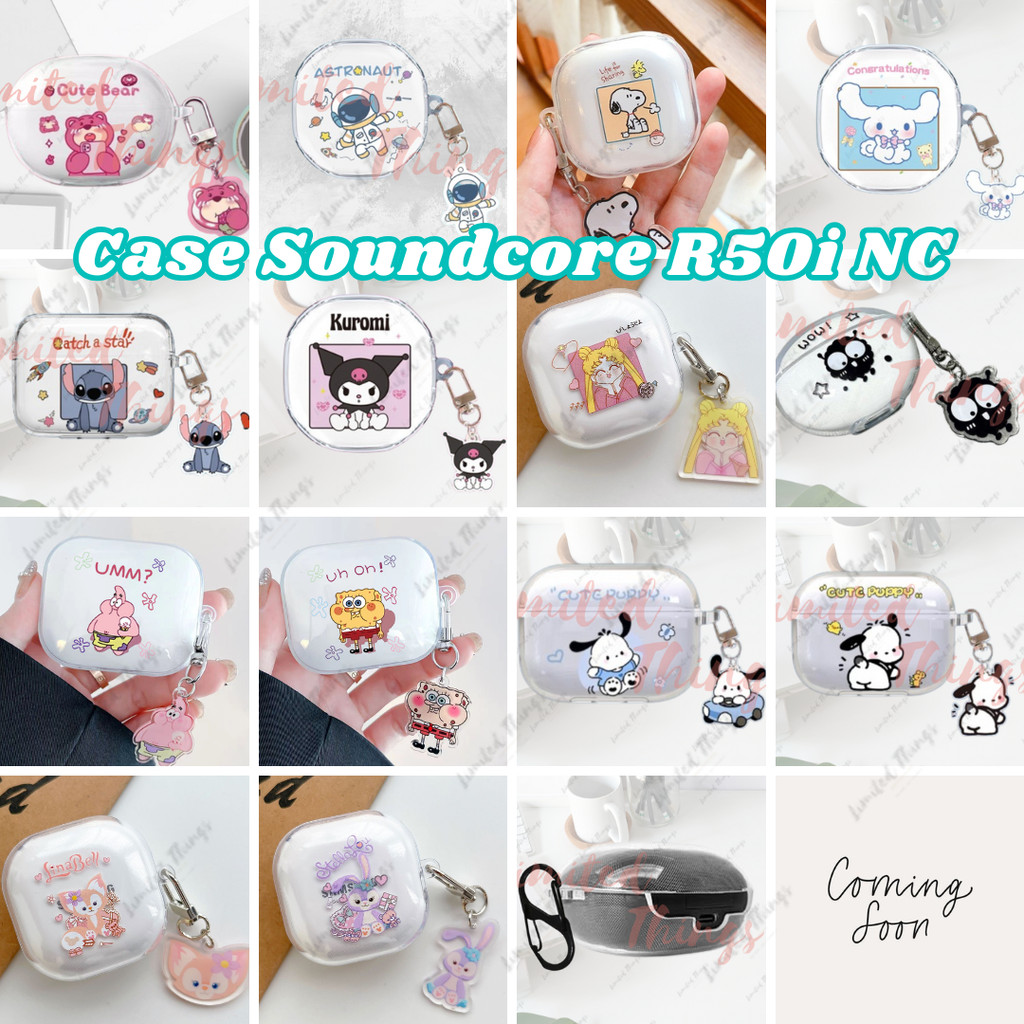 Jual Soft Case Soundcore R50i NC Case Character Bluetooth Wireless TPU ...