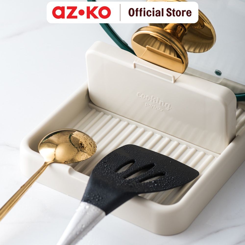 Jual AZKO Stora Tempat Peralatan Masak Dengan Tutup Lipat Cooking ...