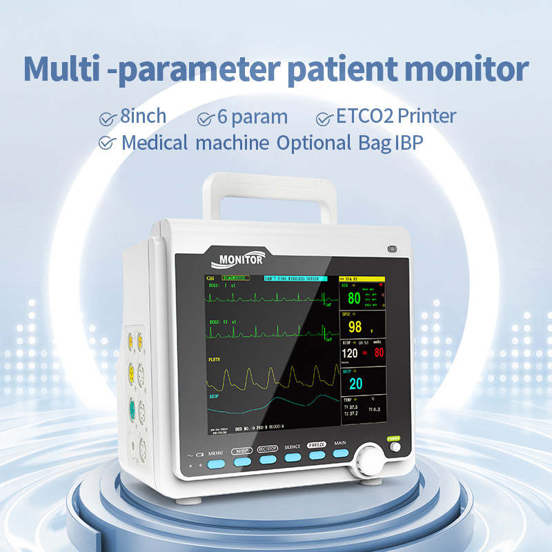 Jual CONTEC Portable Patient Monitor Human/Veterinary 8" Vital Sign ...
