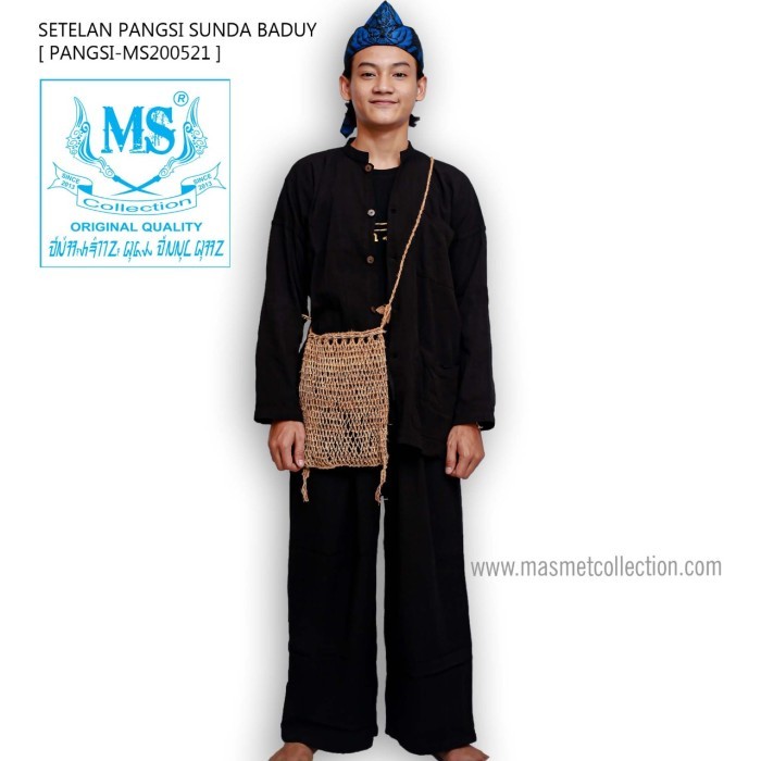 Jual laris -Baju Pangsi Baduy - pangsi hitam, M | Shopee Indonesia