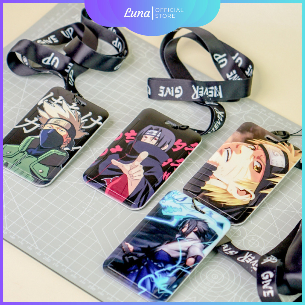 Jual Name Tag ID Card Karakter Tali Gantungan Lanyard Anime Tempat ...