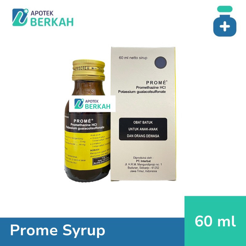 Jual Prome Sirup Obat batuk Dewasa - 60ml | Shopee Indonesia