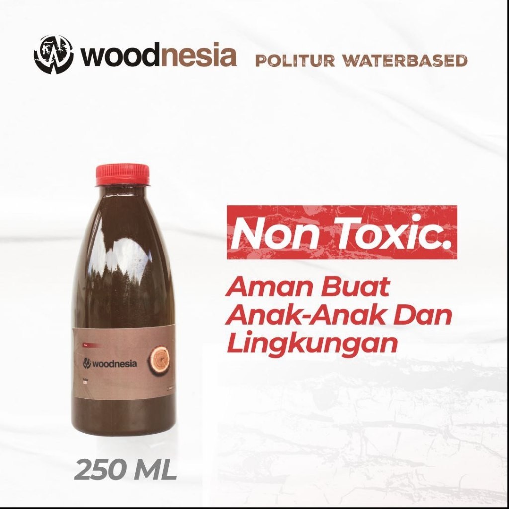 Jual Politur Plitur Water Based Kayu Jati dan Mahoni Walnut Woodnesia ...