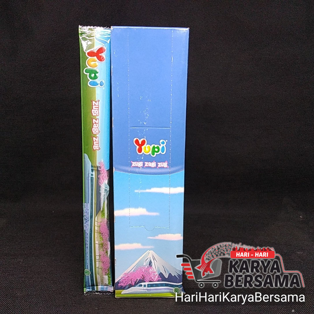 Jual MAKANAN RINGAN PERMEN GUMMY YUPI JELLY ZUGI ZAGI ZUG RASA BUBBLE ...