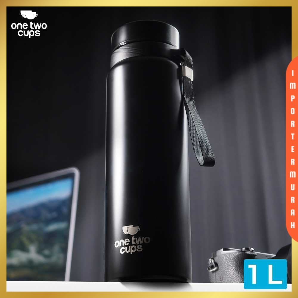 Jual One Two Cups Botol Minum Termos Air Panas Dingin Stainless Steel ...