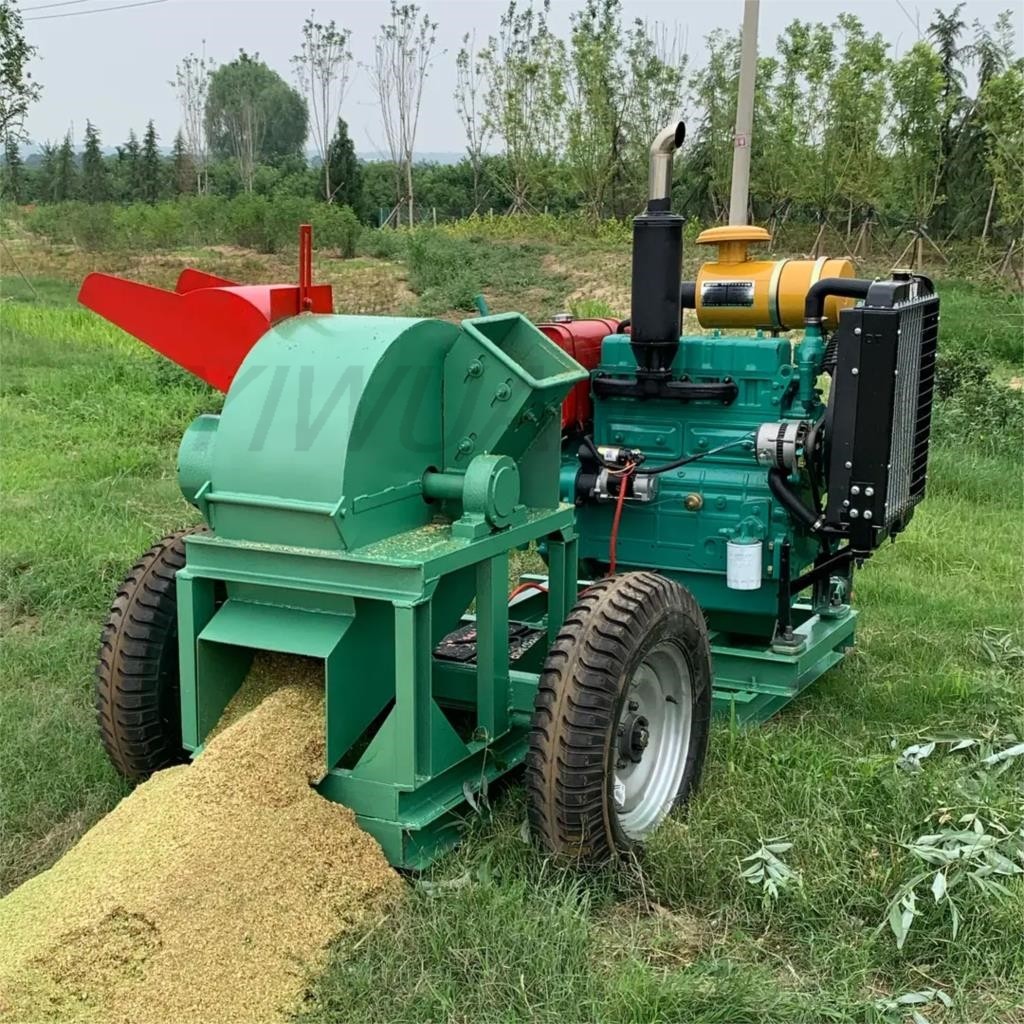 Jual Crushing Chipper Wood Sawdust Making machine/wood Hammer Mill With ...