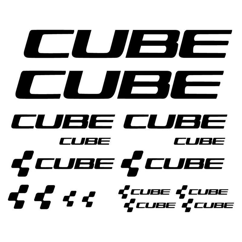 Jual STIKER CUTTING CUSTOM DESAIN Bicycle Vinyl Decal Sticker For Cube ...