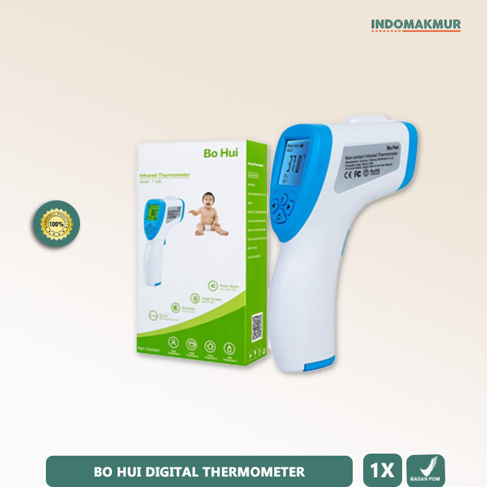 Jual Alat Pengukur Suhu BO HUI termometer gun | Shopee Indonesia