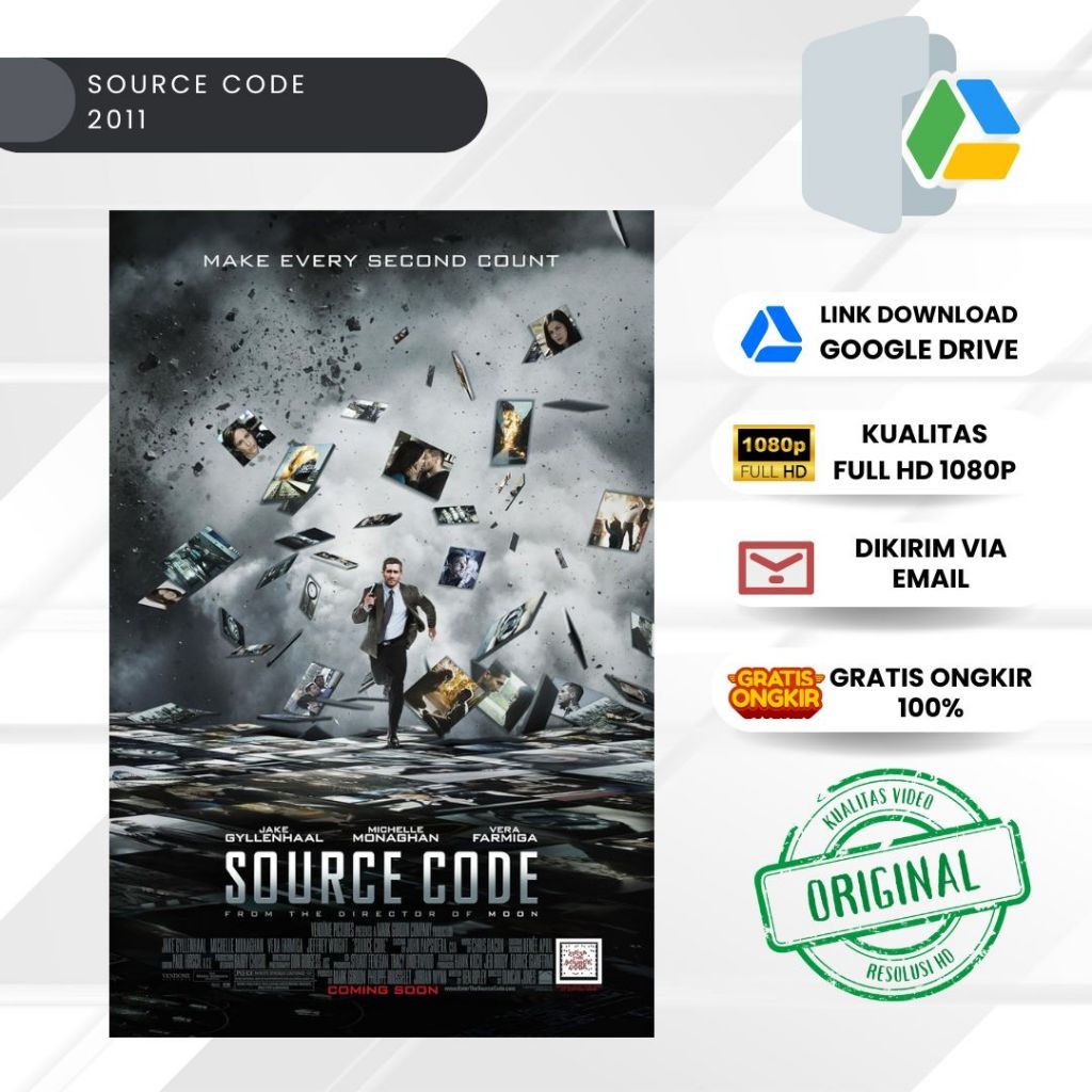 Jual FILM SOURCE CODE (2011) 1080P (Gооglе Drіvе) | Shopee Indonesia