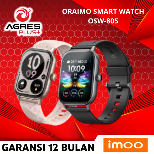 Jual ORAIMO Smartwatch Watch 5 OSW 805 Original Resmi Official Store ...