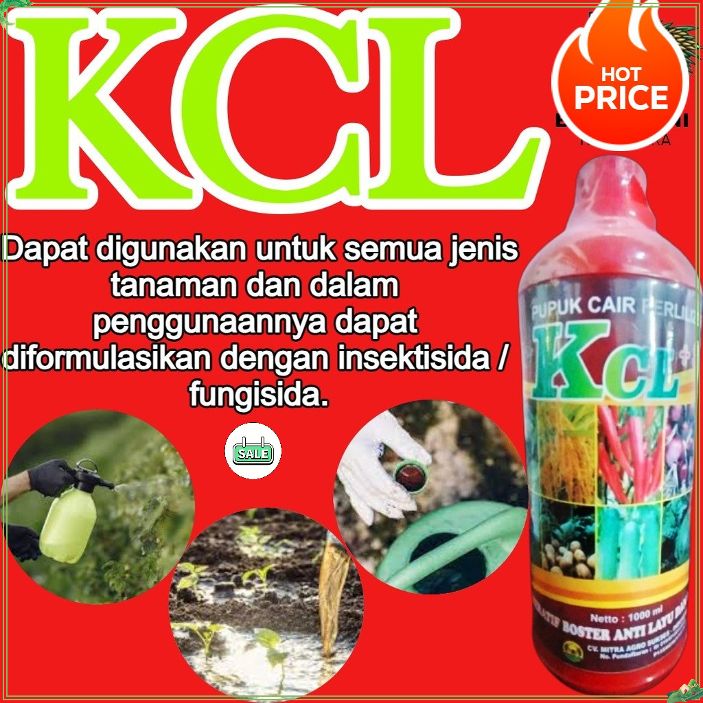 Jual Pupuk Cair Fertilizer BIO KCL + SILIKA 1 liter | Shopee Indonesia