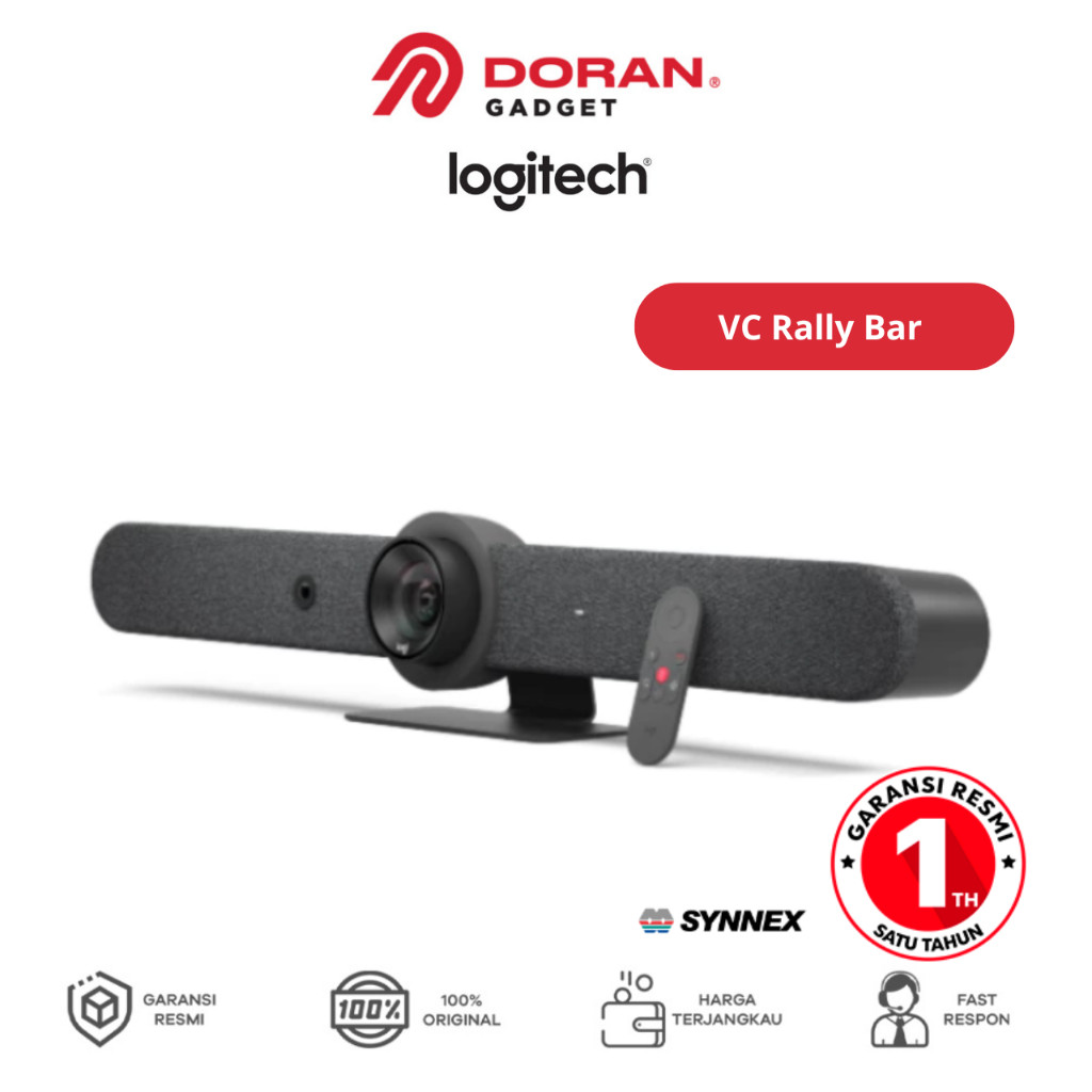Jual Logitech VC Camera Rally Bar - Garansi Resmi | Shopee Indonesia