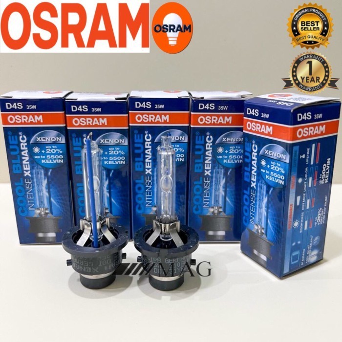 Jual Bohlamp HID Osram D4S Xenarc CoolBlue Lampu Mobil HID Osram ...