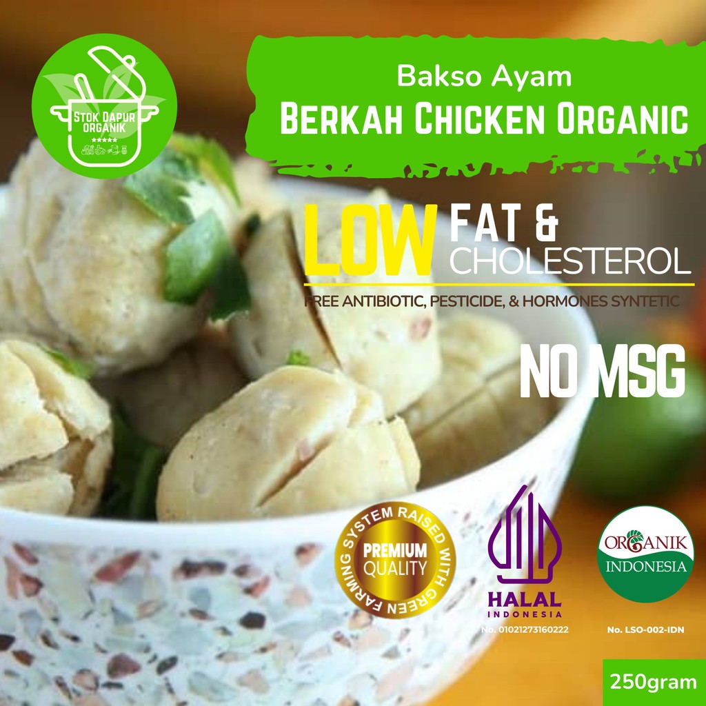 Jual Berkah Chicken Bakso Baso Ayam Broiler Organik Prebiotik Beku ...