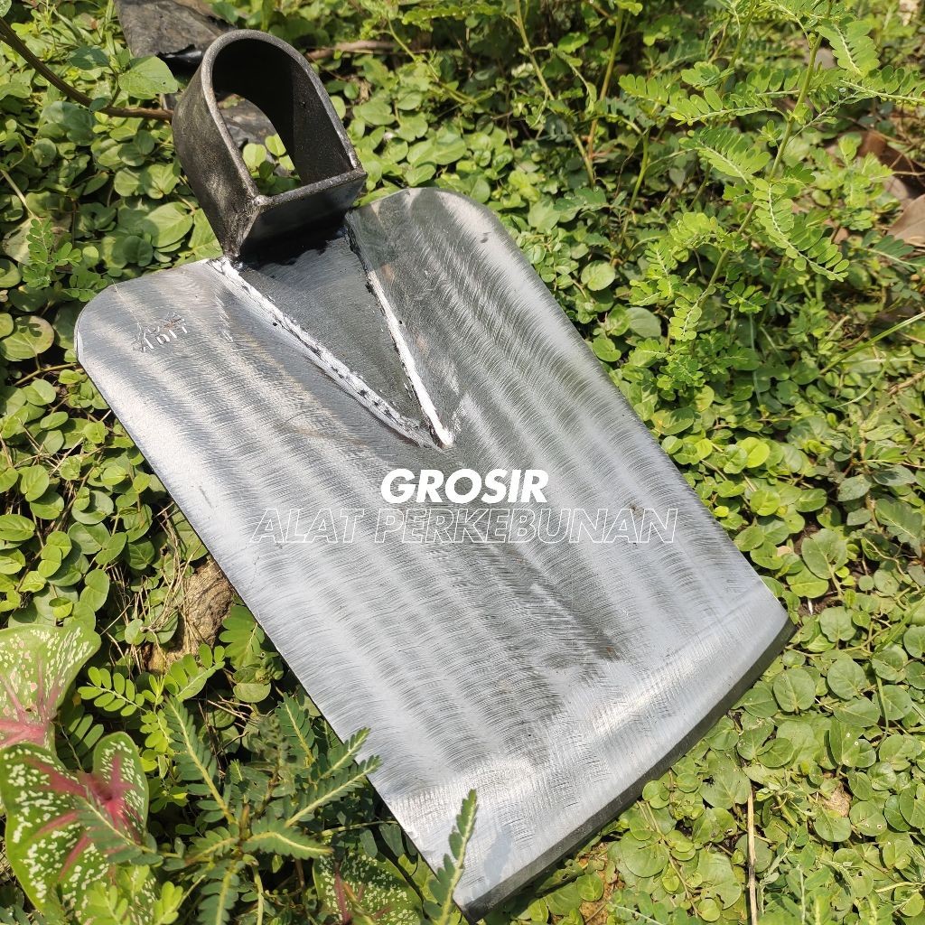 Jual Cangkul Baja Putih Asli - Cangkul Sawah Besar Super Tebal Sepuh ...