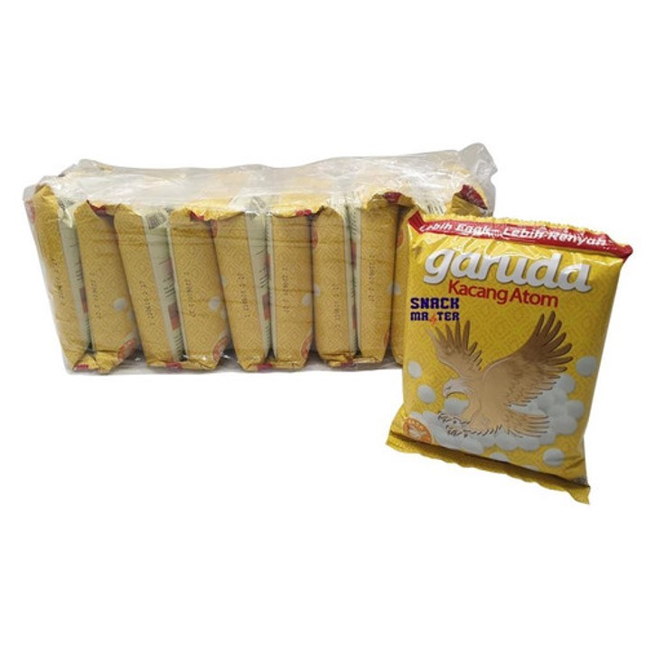 Jual GARUDA Kacang ATOM MANIS snack kacang Garuda 17 gr 10 sachet [1 ...