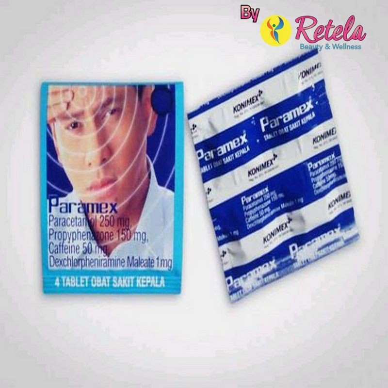 Jual PARAMEX TABLET 1 STRIP 4 TABLET | Shopee Indonesia