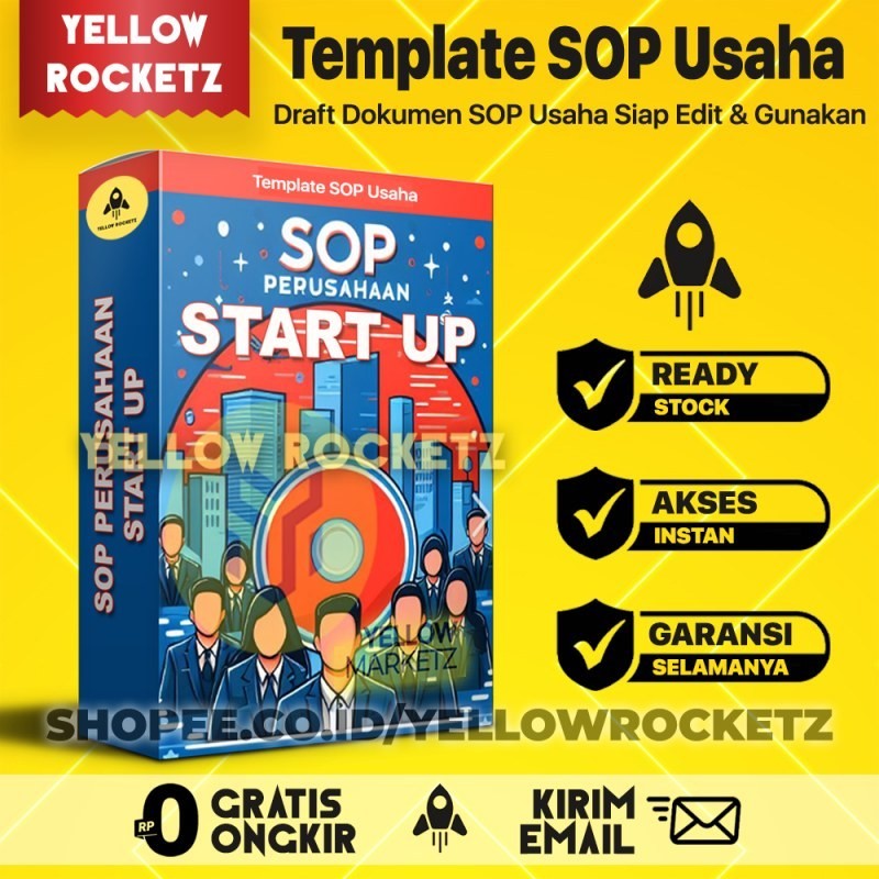 Jual Paket SOP START UP - Standart Operational Procedure untuk ...