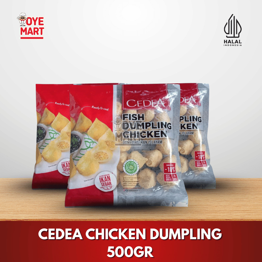 Jual CEDEA CHICKEN DUMPLING 500GR PANSIT IKAN ISI AYAM / SUKI ...