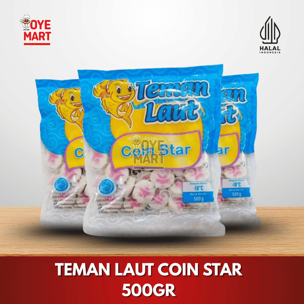 Jual TEMAN LAUT COIN STAR 500GR | Shopee Indonesia