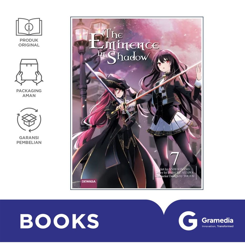 Jual Gramedia GTC - The Eminence in Shadow 7 ( Daisuke Aizawa ) | Shopee Indonesia