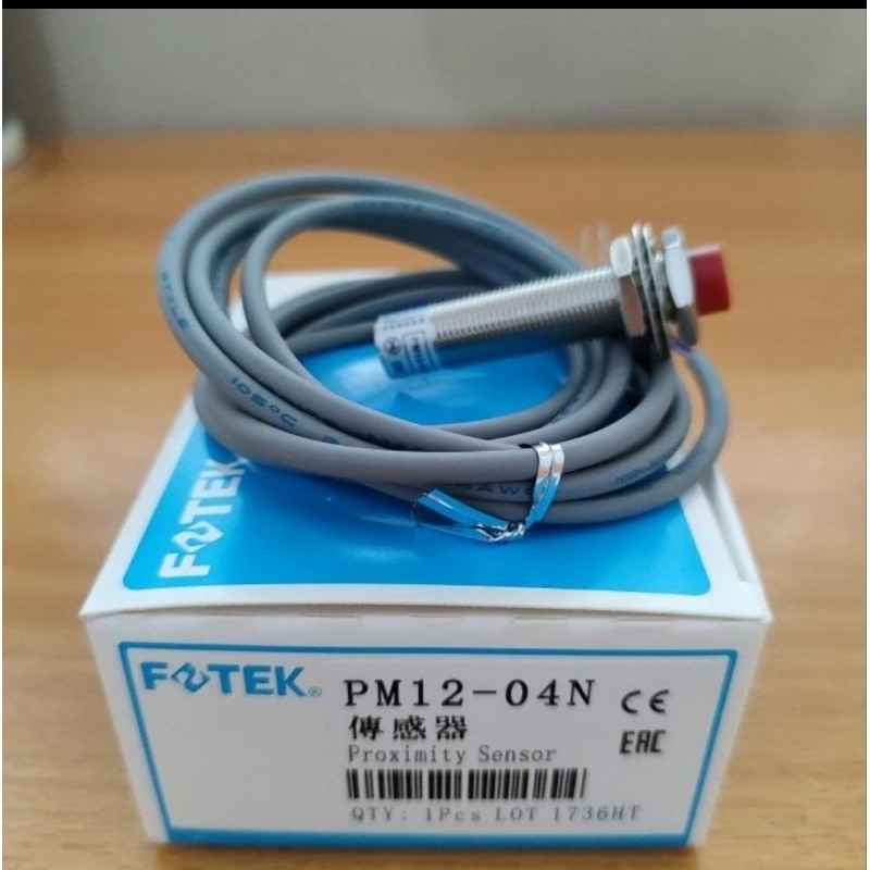 Jual FOTEK PM12-04N PM1204N PM12 04N 4mm PNP NO DC10 - 30V Proximity ...