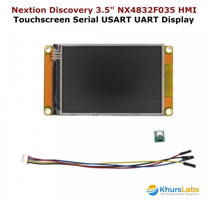 Jual GB99 LCD Nextion Discovery 3.5" Inch NX4832F035 HMI F Series Touchscreen Serial USART UART ...