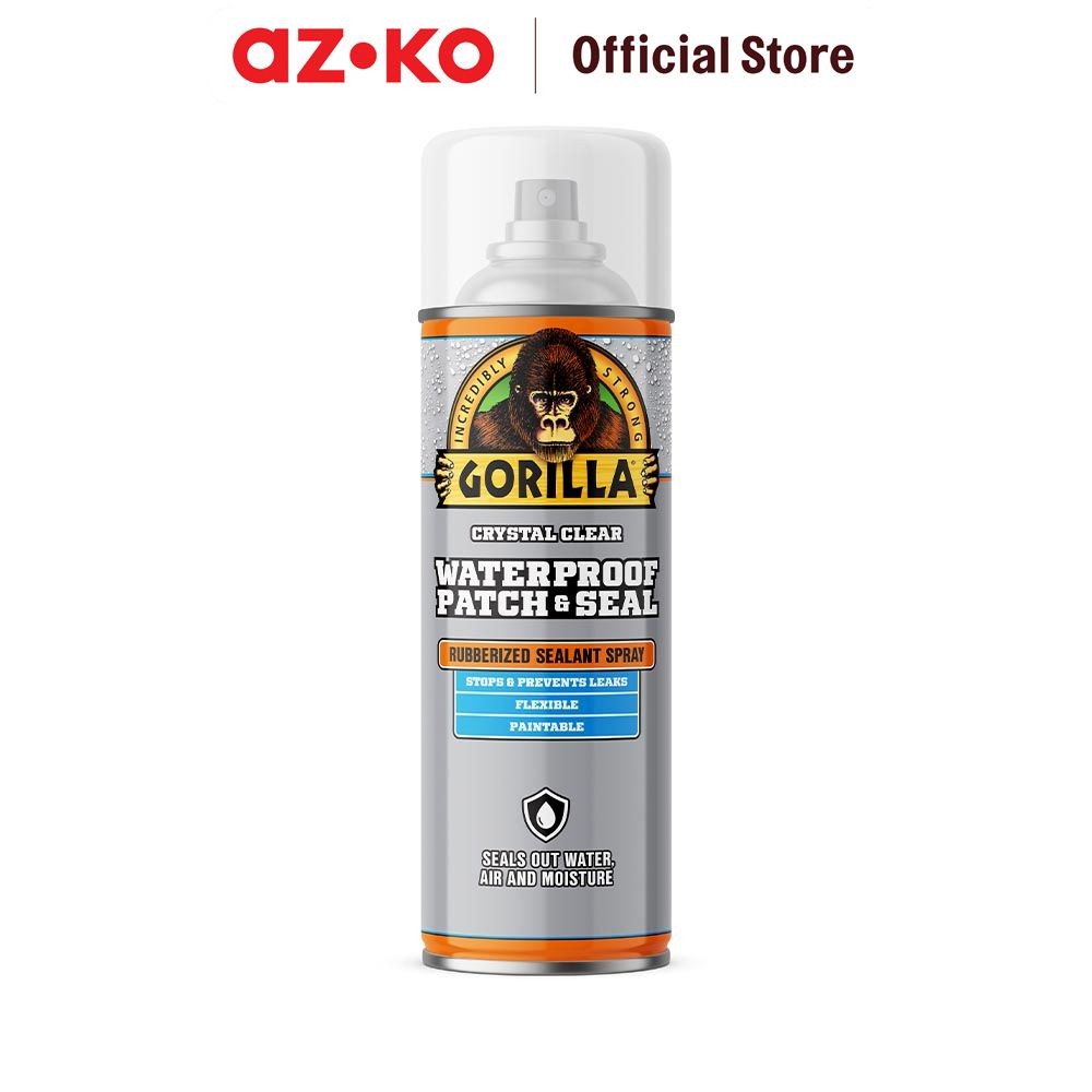 Jual AZKO Gorilla 141 ml Lem Semprot Waterproof Patch & Seal Clear Lem ...