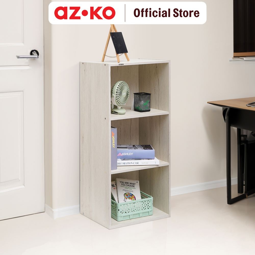 Jual AZKO Stora Rak Penyimpanan 3 Tingkat - Putih Storage Rack Tempat ...