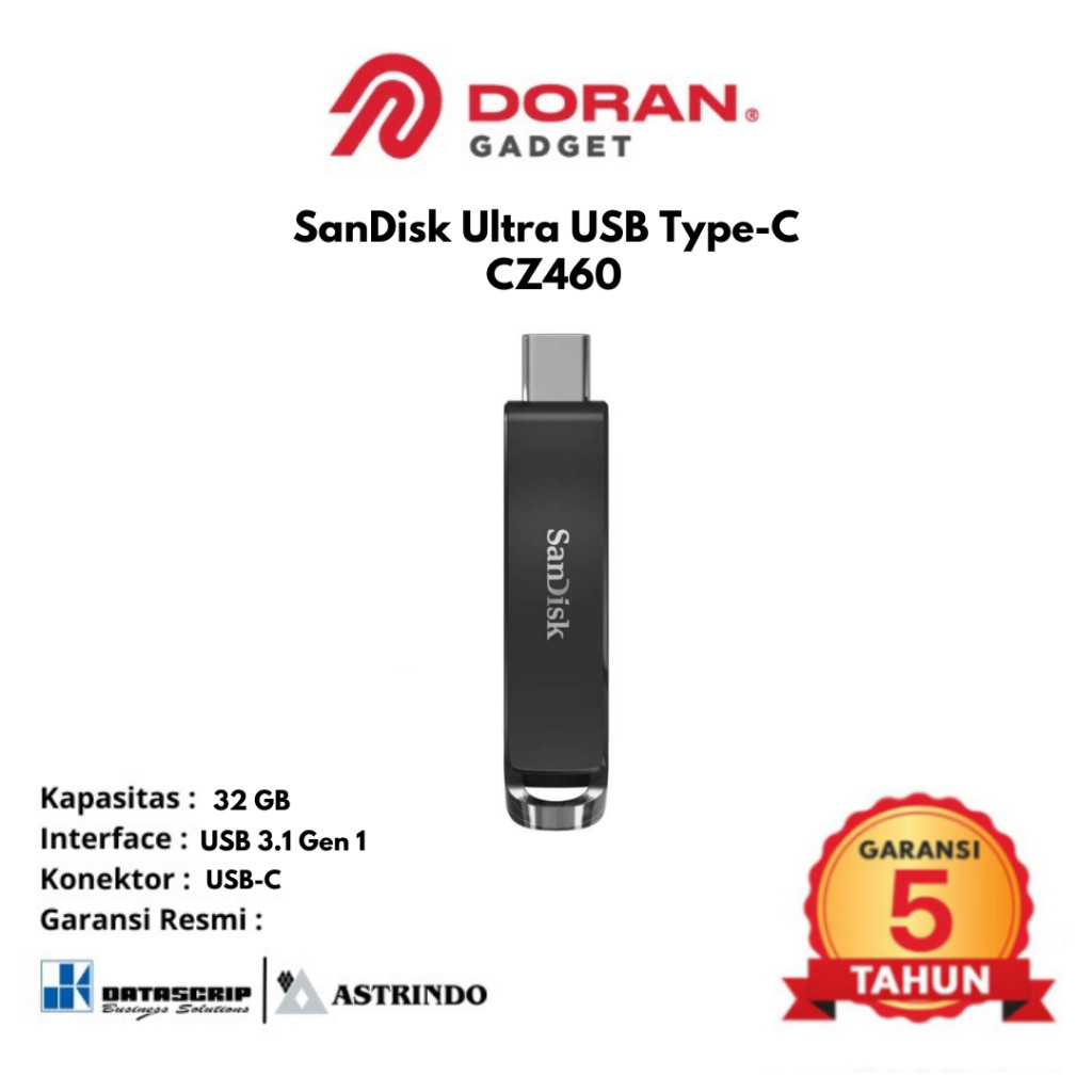 Jual Flashdisk OTG Type C 128GB Ultra CZ460 - Garansi Resmi 5 Tahun ...