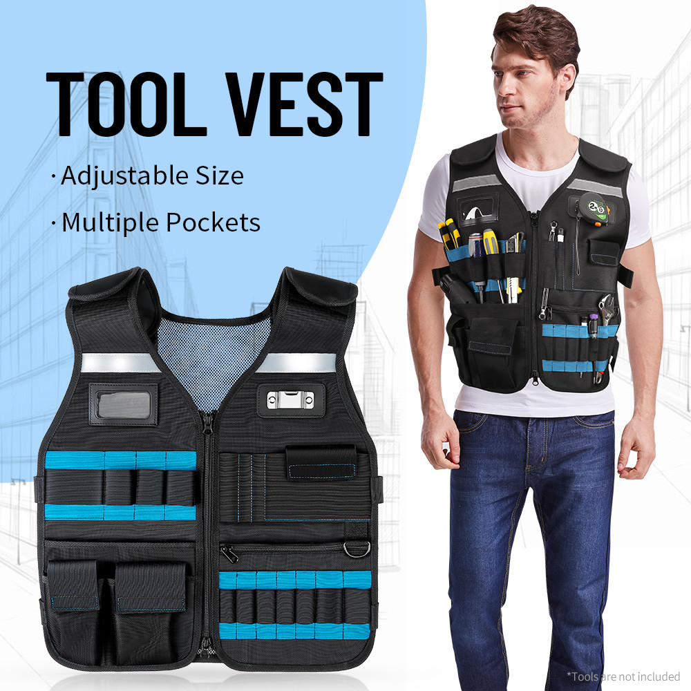 Jual Tool Vest, Tool Vest Electrician, Tool Vest for Carpenters, Tool ...