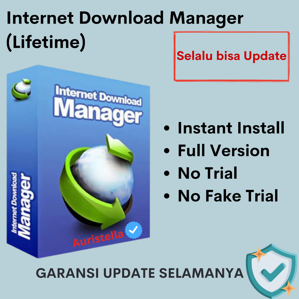 Jual IDM Internet Download Manager PAKAI NAMA SENDIRI - Lifetime pro ...