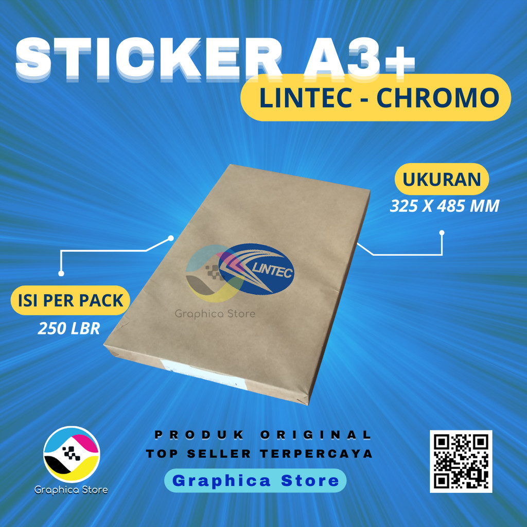 Jual Sticker Cromo A3+ LINTEC | Sticker Bontak Glossy | Sticker Chromo ...