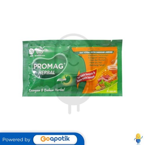 Jual Promag Herbal 15 Ml Sachet | Shopee Indonesia
