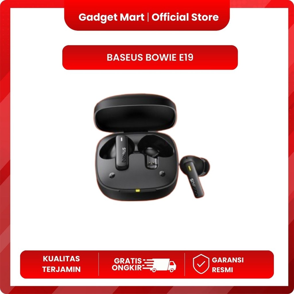 Jual Baseus Bowie E19 Super-Bass TWS ENC True Wireless Earbuds Earphone | Shopee Indonesia
