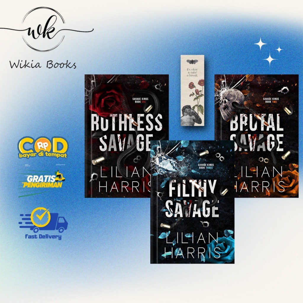 Jual Savage Kings (4 book series) Ruthless Savage | Brutal Savage ...