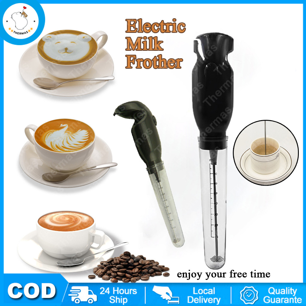 Jual Thermas Electric Milk Frother Mixer Pengaduk Susu Electric Hand ...