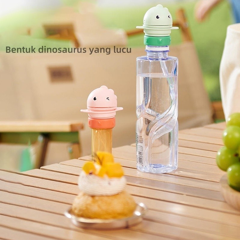 Jual Tutup botol Minuman Bayi anti tumpah motif dinosaurus | Shopee ...