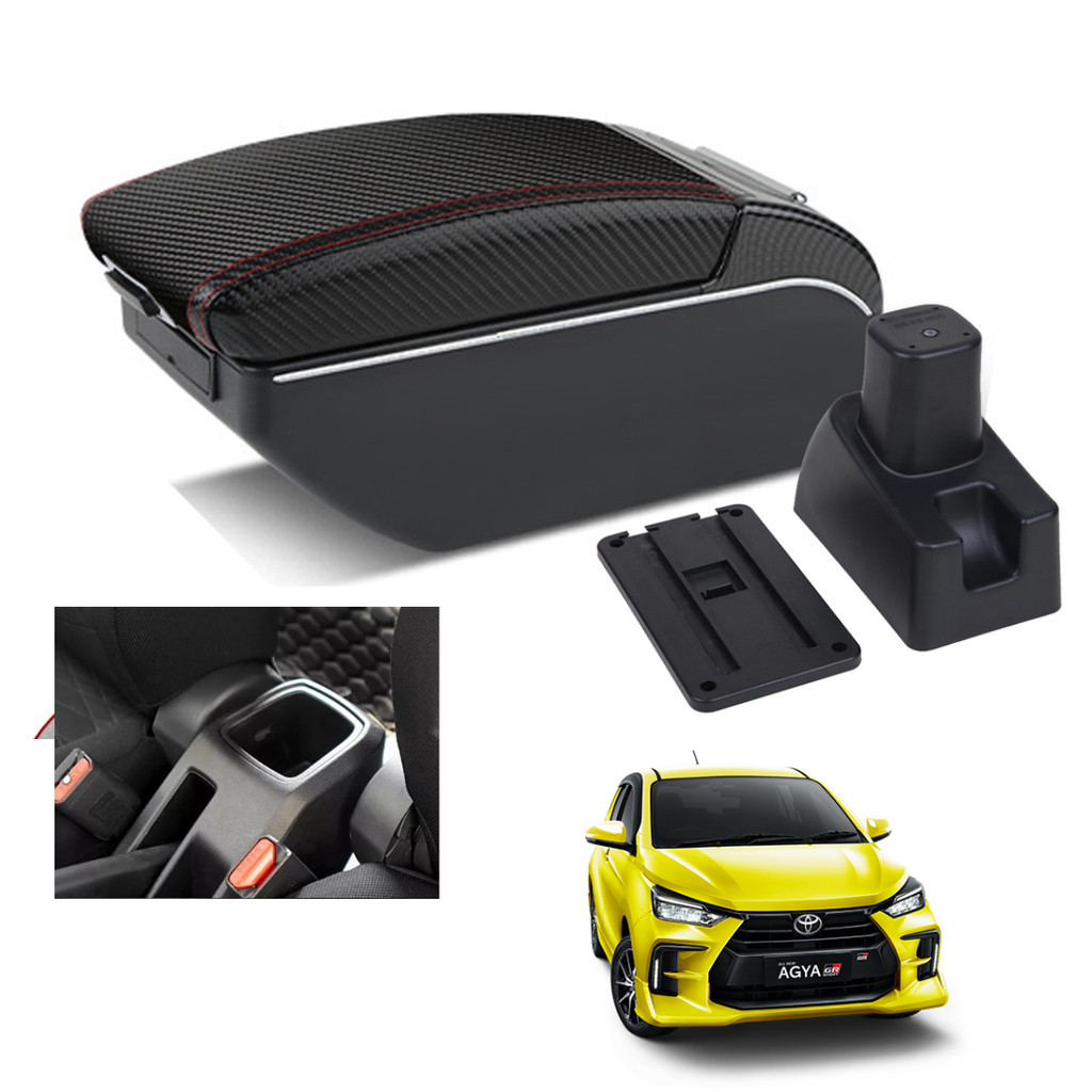 Jual Armrest Console Box Mobil Agya Ayla 2023 Up | Shopee Indonesia