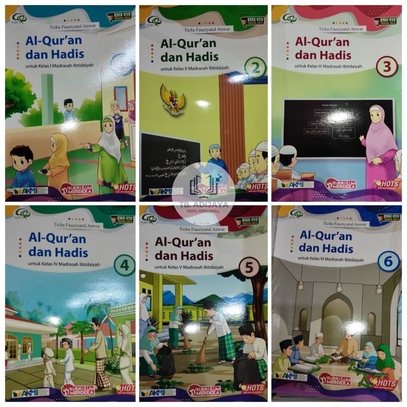 Jual Aqila Al Quran Hadis SD MI Kelas 1 2 3 4 5 6 Kurikulum Merdeka HOTS Tiga Serangkai | Shopee ...